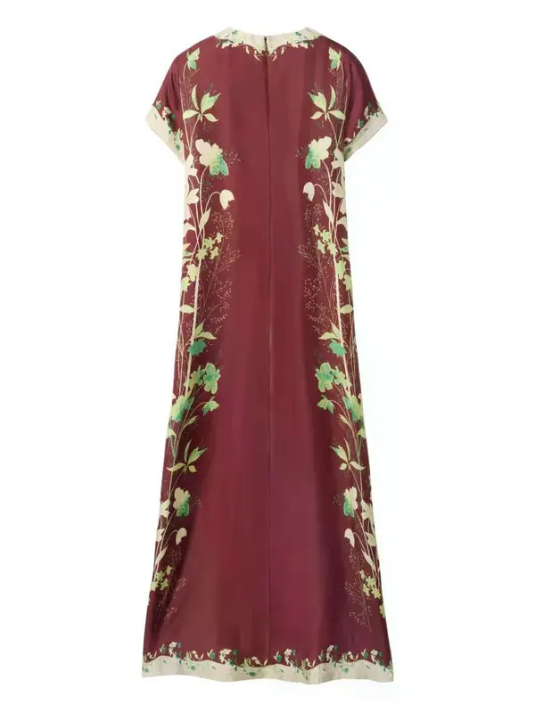 La DoubleJ Swing Midi Dress - Red