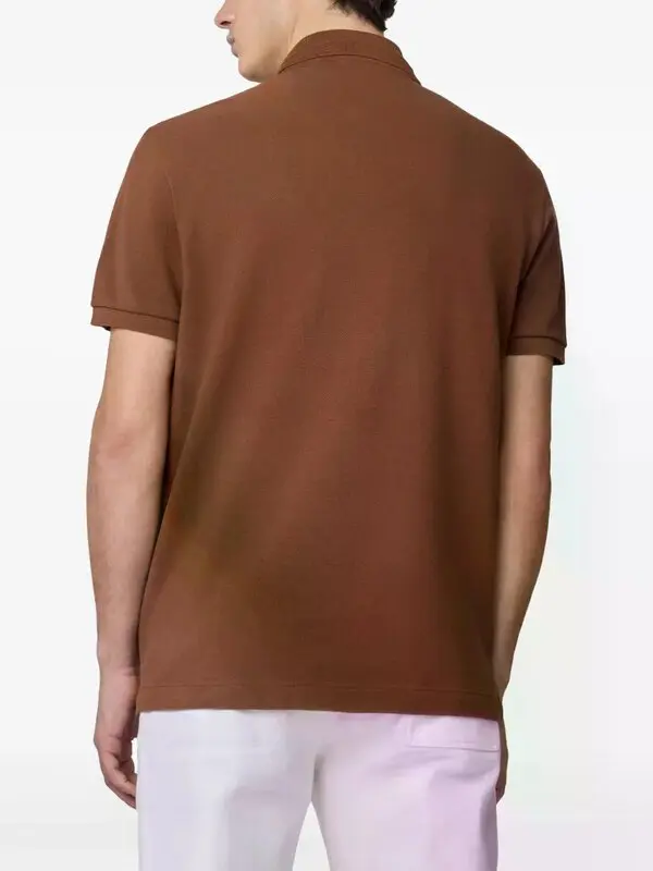 TOD'S Cotton Polo Shirt - Brown