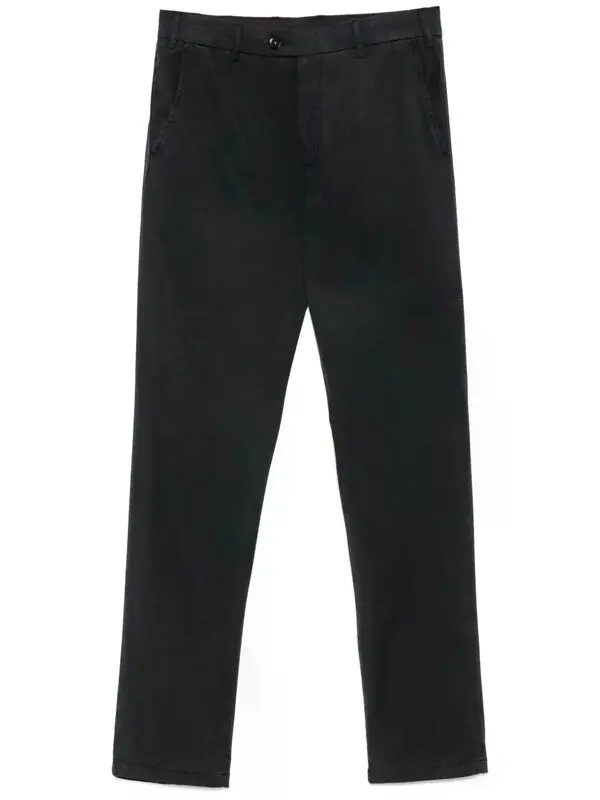 Canali Tapered Chinos - Blue