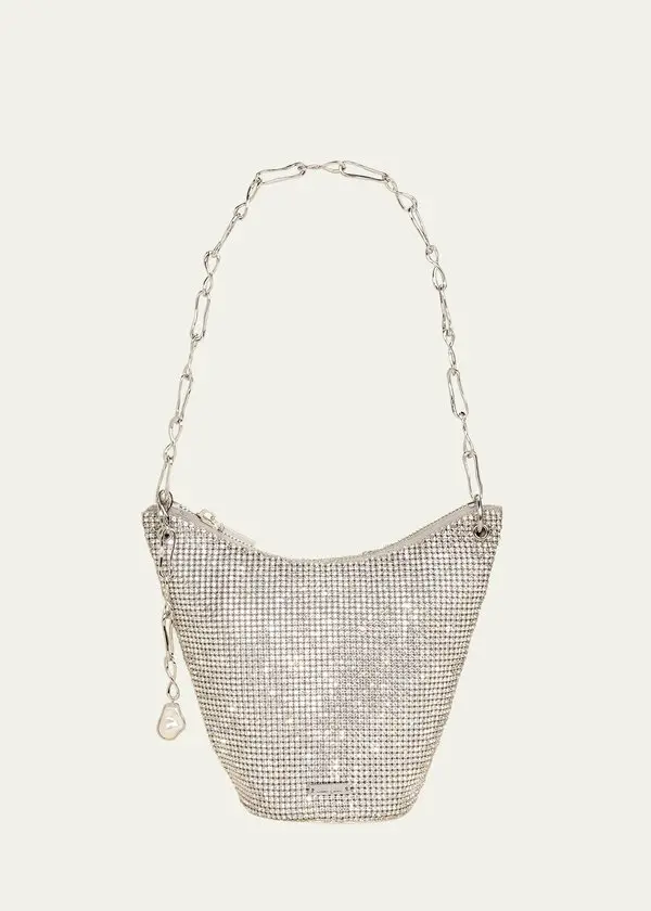 Cult Gaia Elisa Rhinestone Wristlet