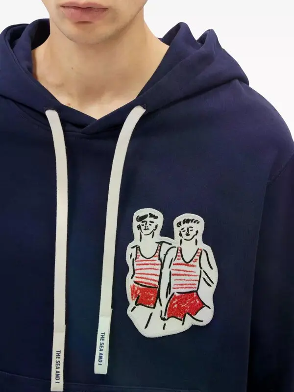 MSGM Patch-detail Hoodie