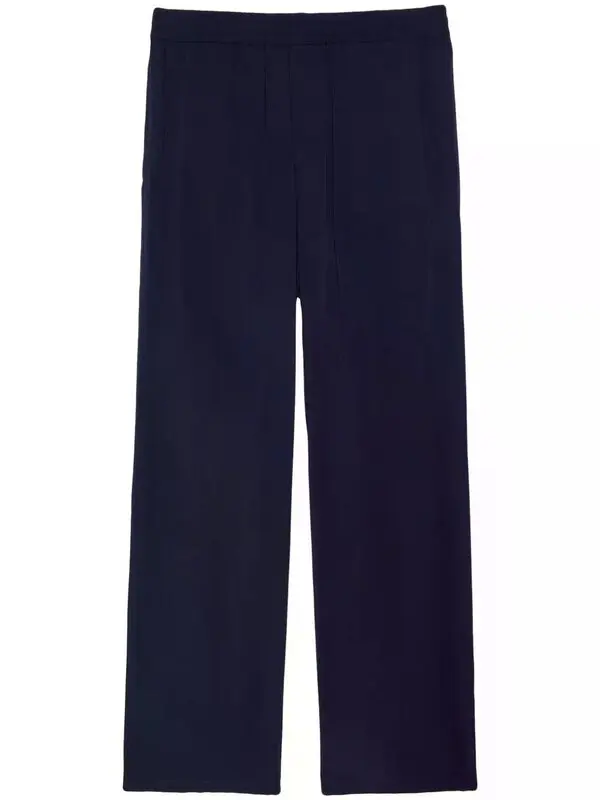 MSGM Straight-leg Trousers - Blue