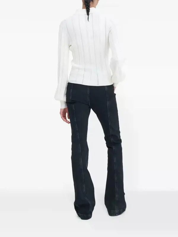 Filippa K Braid-knit Cardigan - White