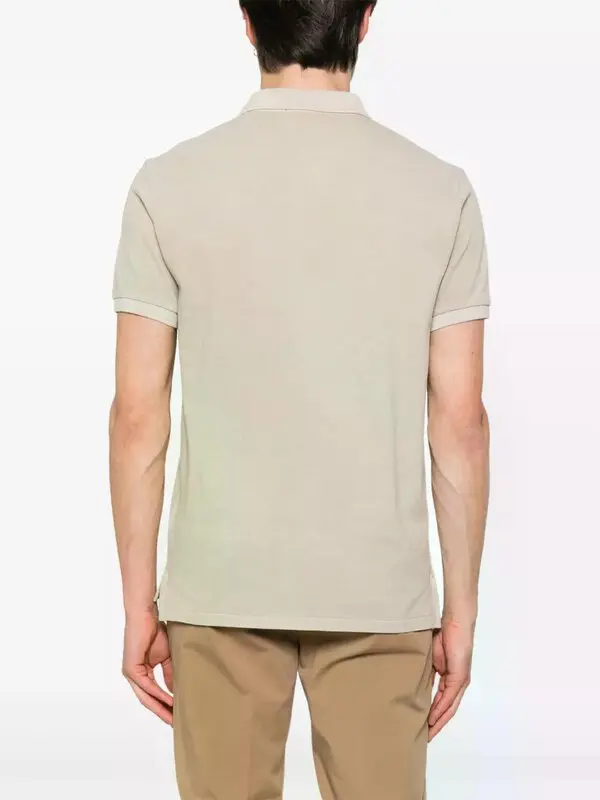 Polo Ralph Lauren Polo Pony-embroidered Polo Shirt - Neutrals