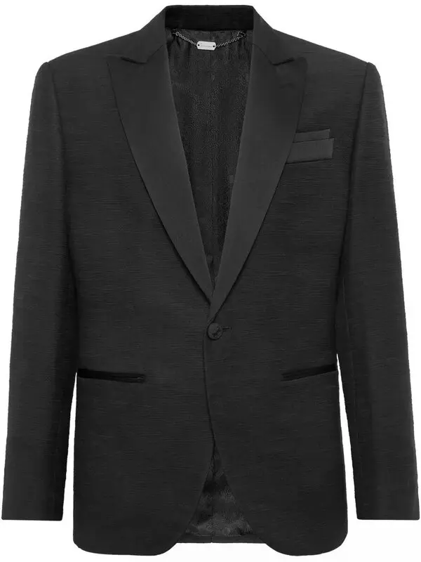 BILLIONAIRE Ls Blazer - Black