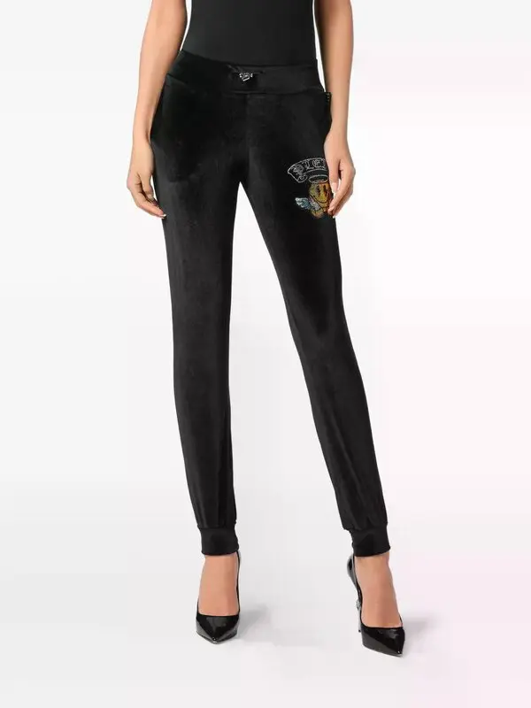 Philipp Plein Velvet Track Pants