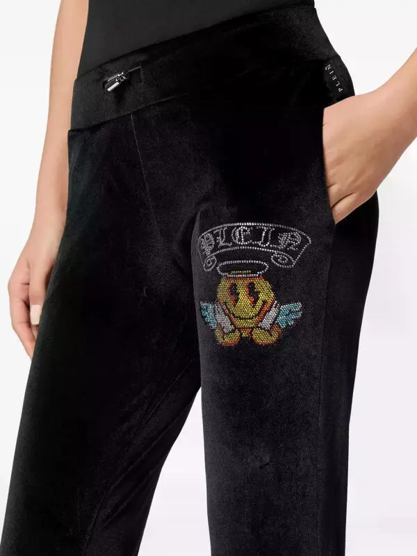 Philipp Plein Velvet Track Pants