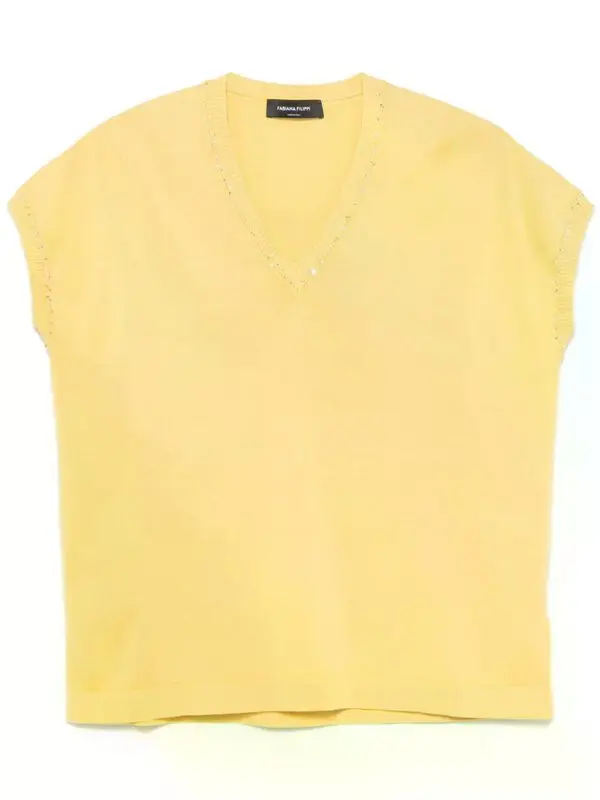 Fabiana Filippi Sequin-embellished Vest