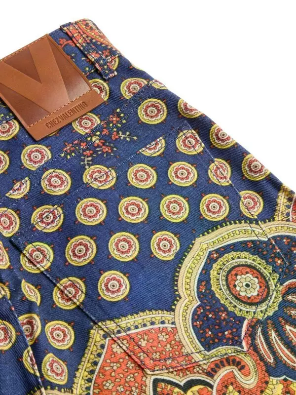 Valentino Garavani Voyage Imaginaire Printed Jeans