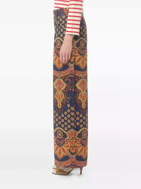 Valentino Garavani Voyage Imaginaire Printed Jeans