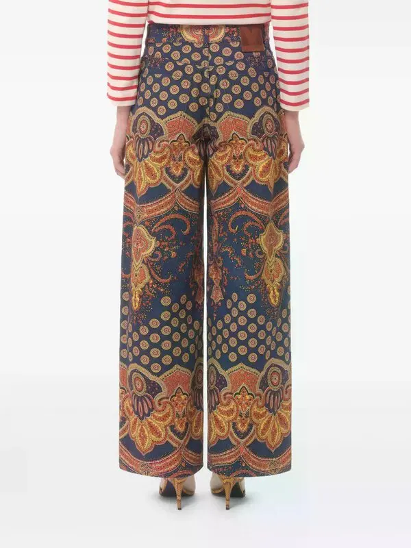 Valentino Garavani Voyage Imaginaire Printed Jeans