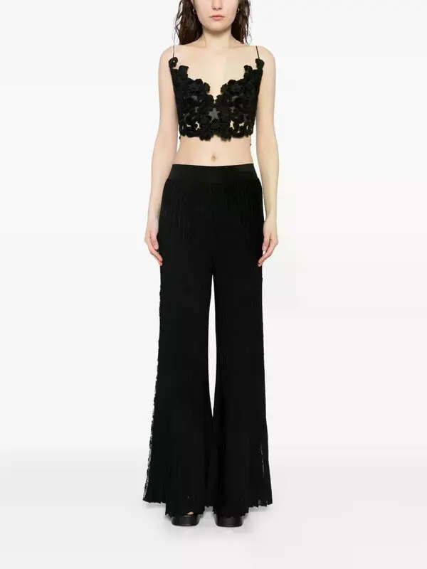 Elie Saab Knitted Flared Trousers