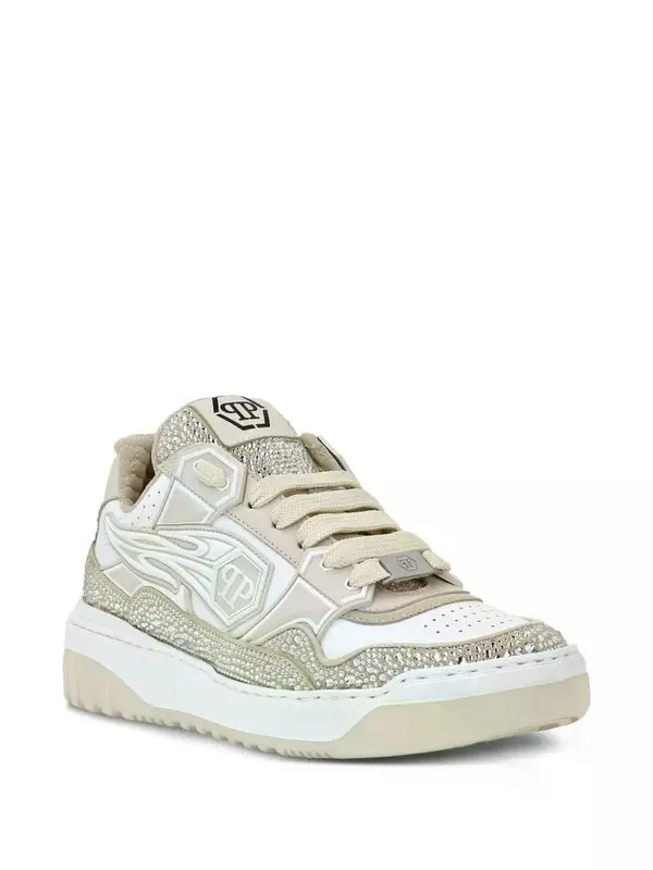 Philipp Plein Strass Hexagon Sneakers