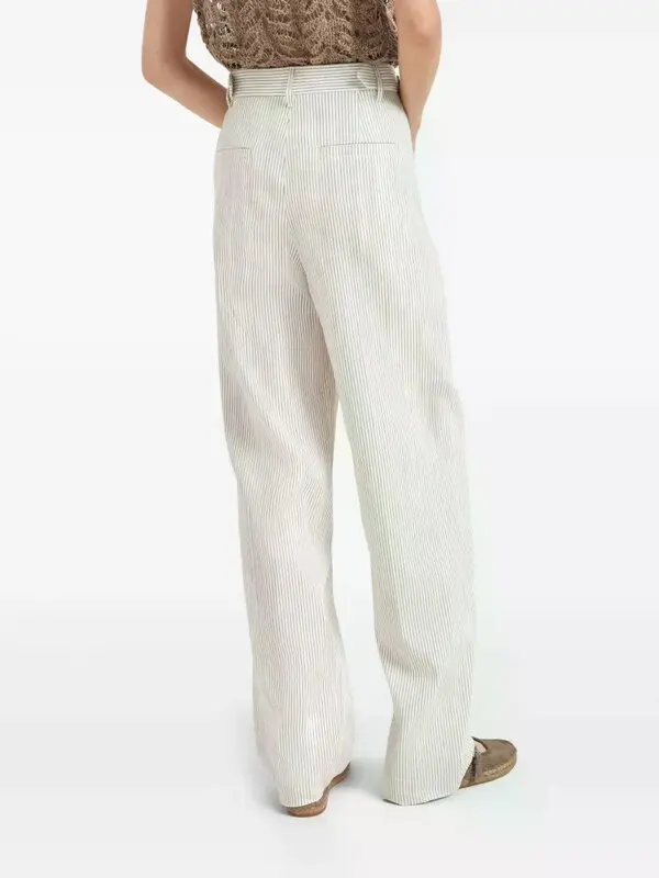 Brunello Cucinelli Pinstriped Trousers