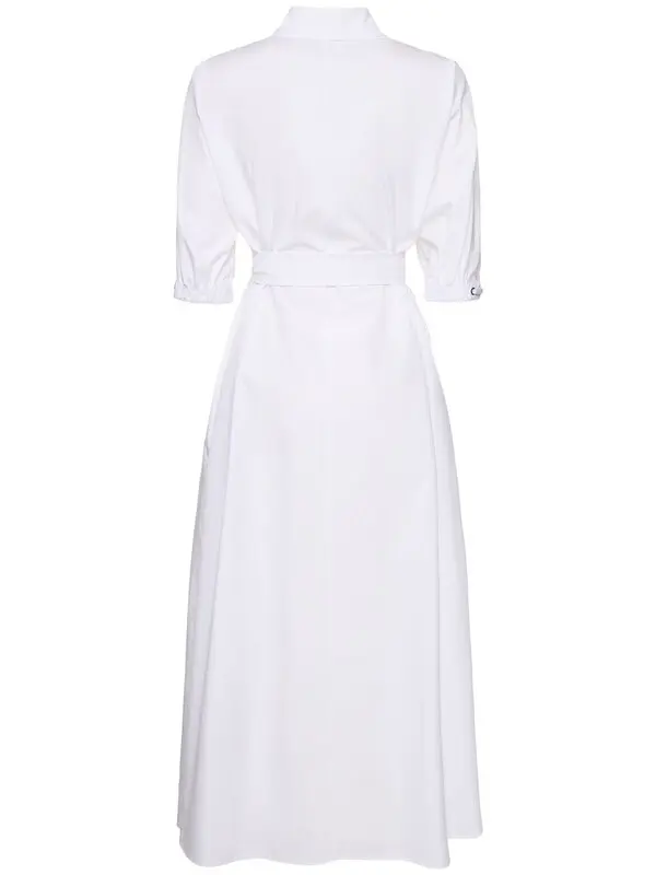 Max Mara Hoyo Poplin Midi Shirt Dress