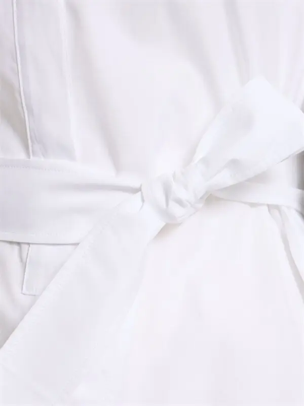 Max Mara Hoyo Poplin Midi Shirt Dress