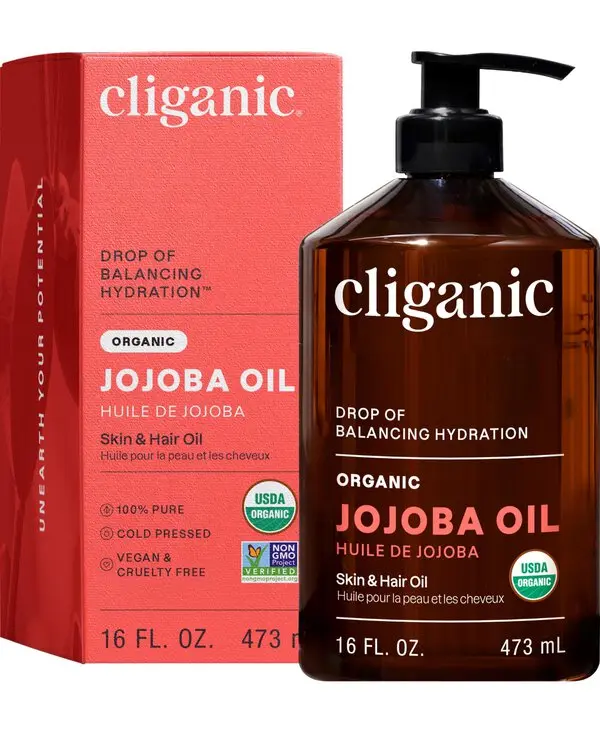 CLIGANIC Organic Jojoba Oil - No Color