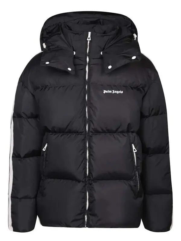 Palm Angels Hooded Track Down Jacket