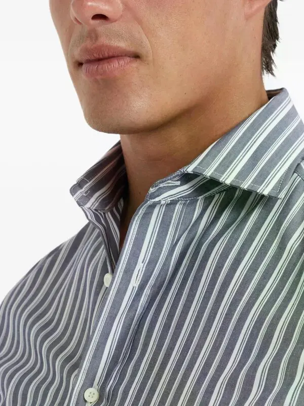 Brunello Cucinelli Striped Shirt