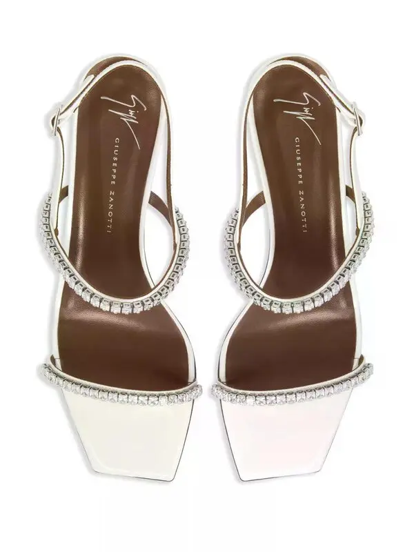 GIUSEPPE ZANOTTI 45mm Crystal Embellished Sandals