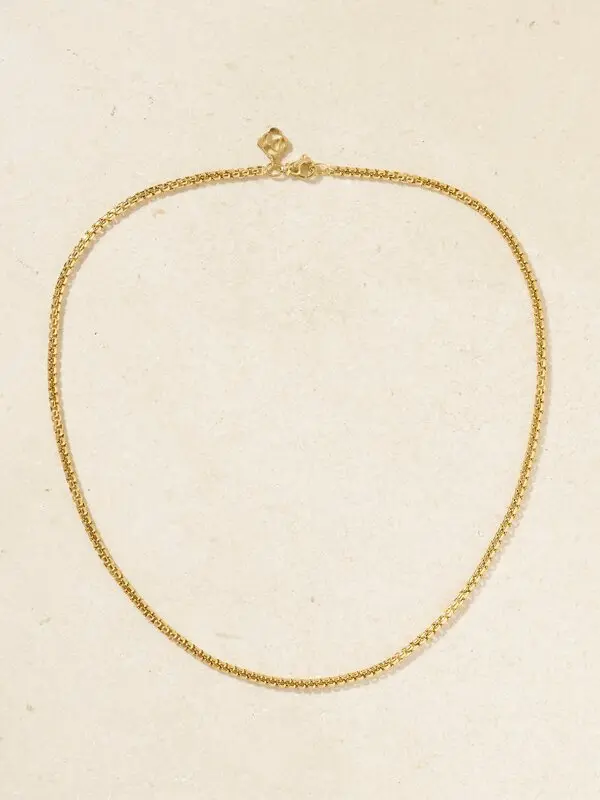 David Yurman Box Chain 18-karat Necklace - Gold