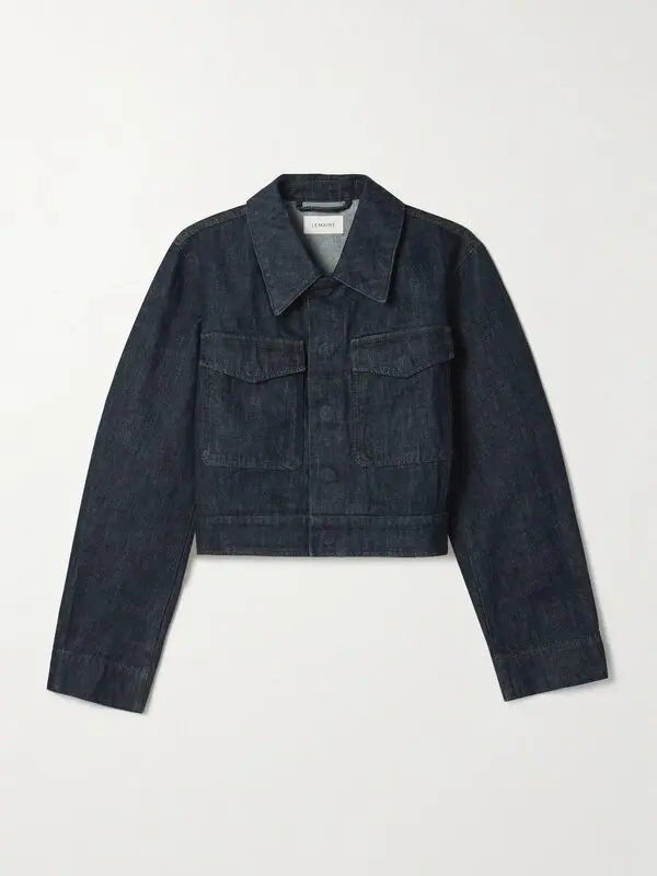 LEMAIRE Cropped Denim Jacket