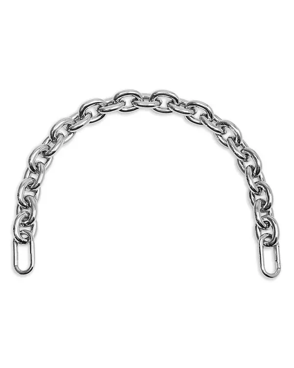 Clare V. Chain Strap - Silver