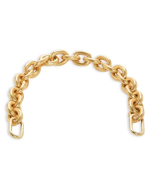 Clare V. Shortie Chain Strap - Vintage Gold