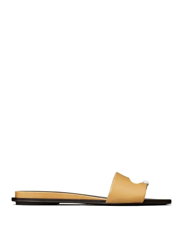 Tory Burch Pierced Slide Sandals - Cantucci