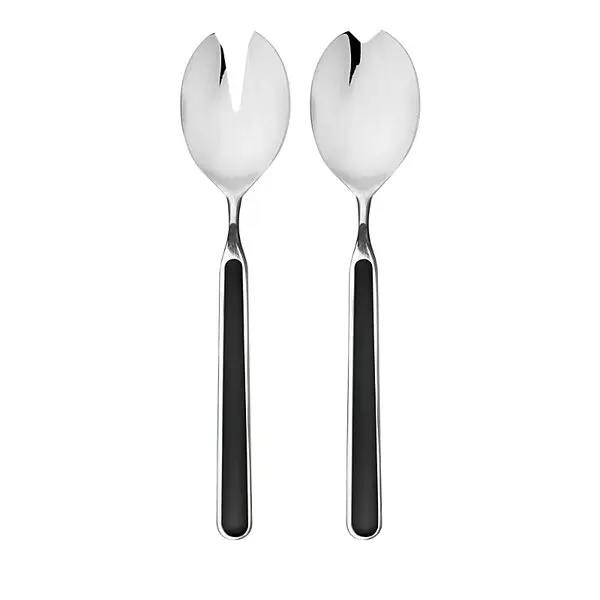MEPRA Fantasia 2 Piece Salad Serving Set - Nero