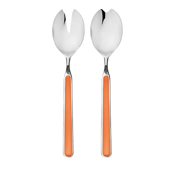 MEPRA Fantasia 2 Piece Salad Serving Set - New Coral