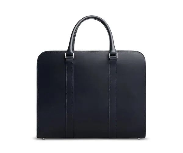 CARL FRIEDRIK Palissy Double Briefcase - Navy