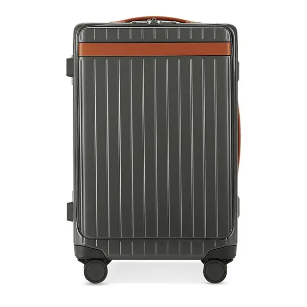 CARL FRIEDRIK The Carry On X Spinner Suitcase - Grey/cognac