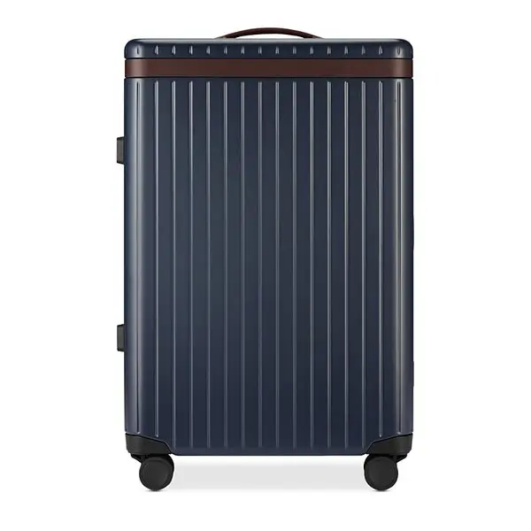 CARL FRIEDRIK Check-in Wheeled Suitcase - Navy/hackett