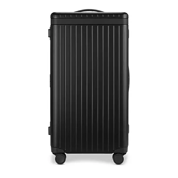 CARL FRIEDRIK Large Check-in Trunk - Black