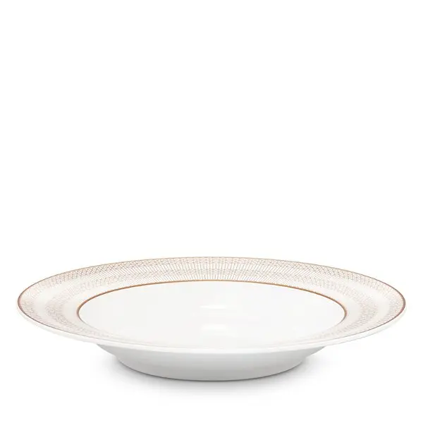 THE MARTHA, BY BACCARAT Arcadia Soup Plate, Set Of 2 - Gold