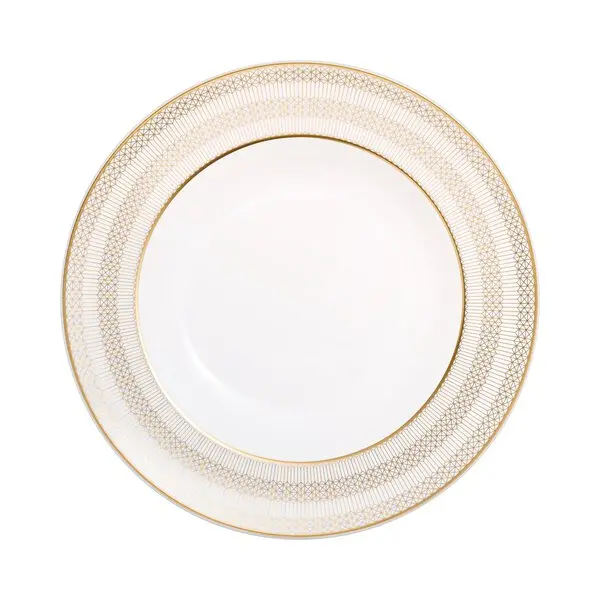 THE MARTHA, BY BACCARAT Arcadia Soup Plate, Set Of 2 - Gold