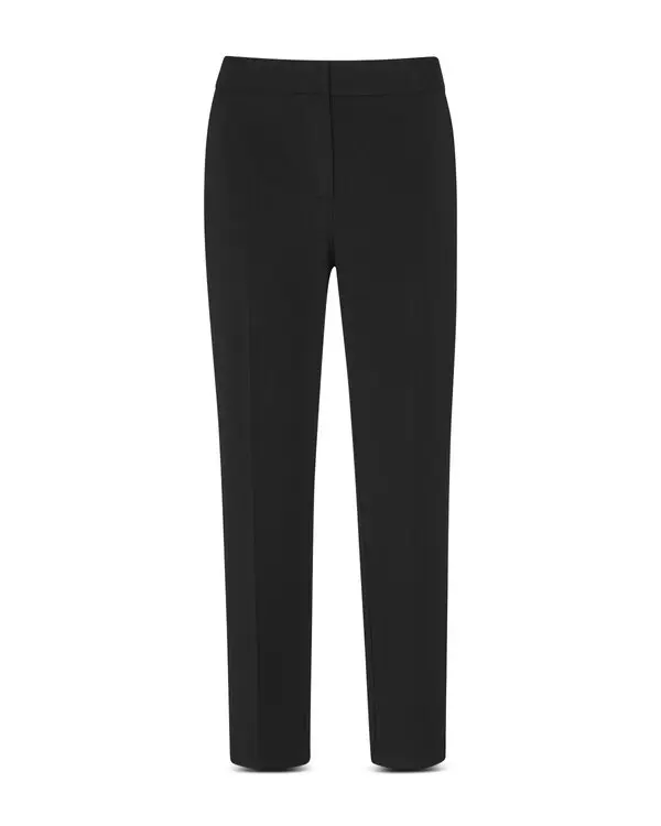 Whistles Petite Lily Cigarette Trousers In Black