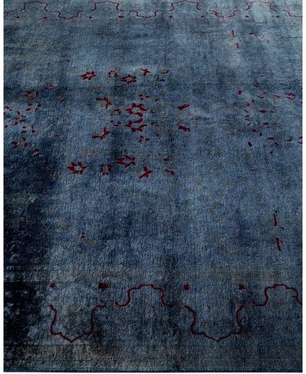 Bloomingdale'S Fine Vibrance M1231 Area Rug, 4'9 X 7'7 - Blue