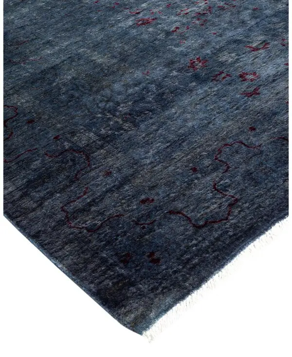 Bloomingdale'S Fine Vibrance M1231 Area Rug, 4'9 X 7'7 - Blue