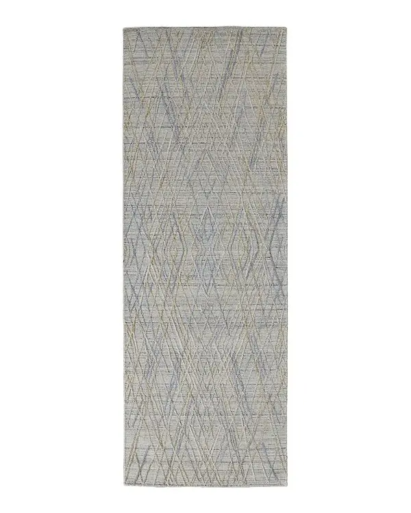 FEIZY Elias Els6589f Runner Area Rug, 2'9 X 8 - Gray/ivory