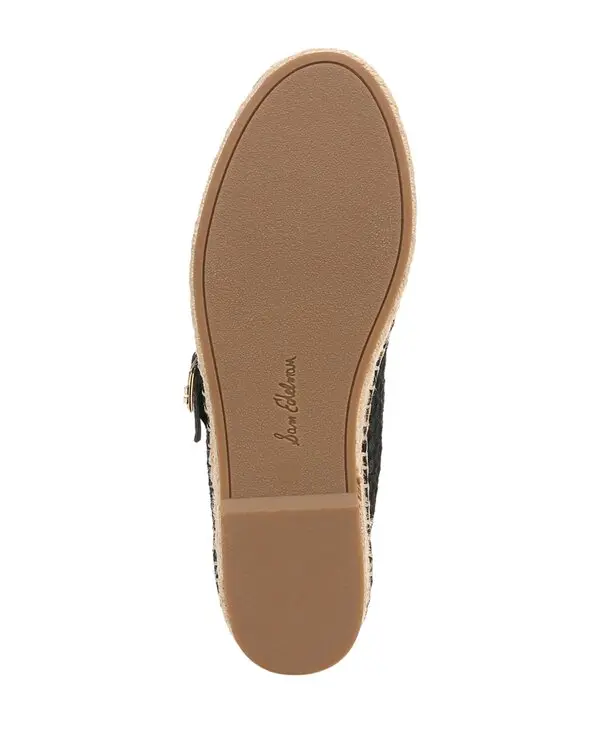 Sam Edelman Mackie Mesh Espadrille Flats - Black