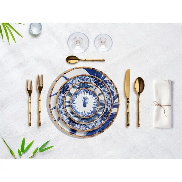 MEPRA Bali 5 Piece Flatware Set - Gold