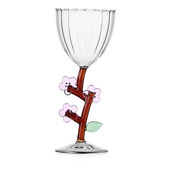 ICHENDORF MILANO Botanica Stemmed Glass - Peach