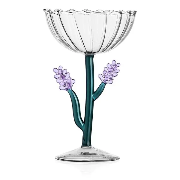 ICHENDORF MILANO Botanica Champagne Glass - Lavender