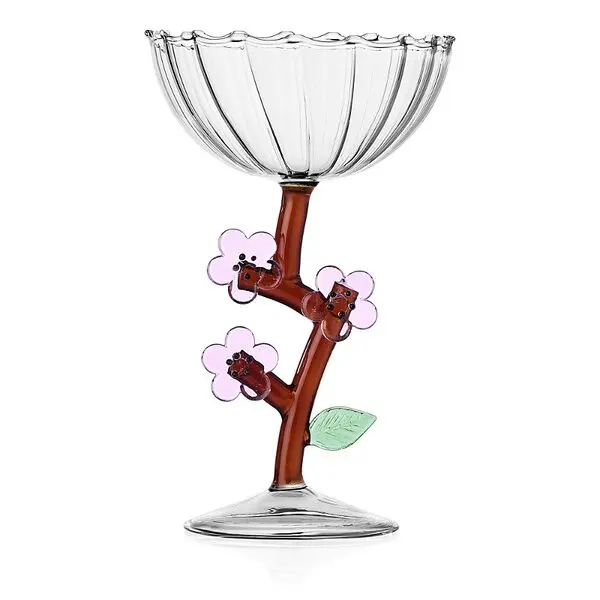 ICHENDORF MILANO Botanica Champagne Glass - Peach