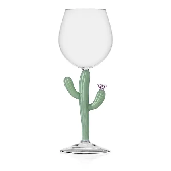 ICHENDORF MILANO Desert Plants Cactus Stemmed Glass - No Color
