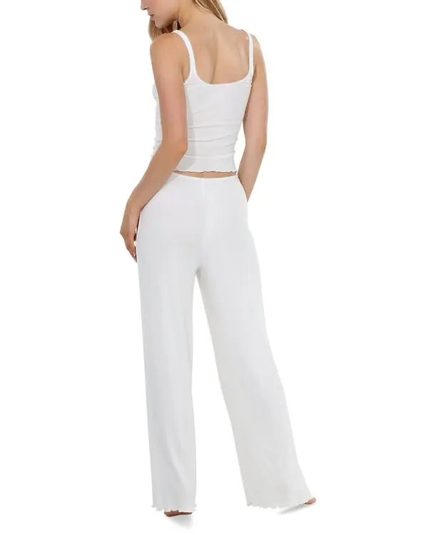 Honeydew Intimates Blissful Pointelle Tank Pajama Set - White