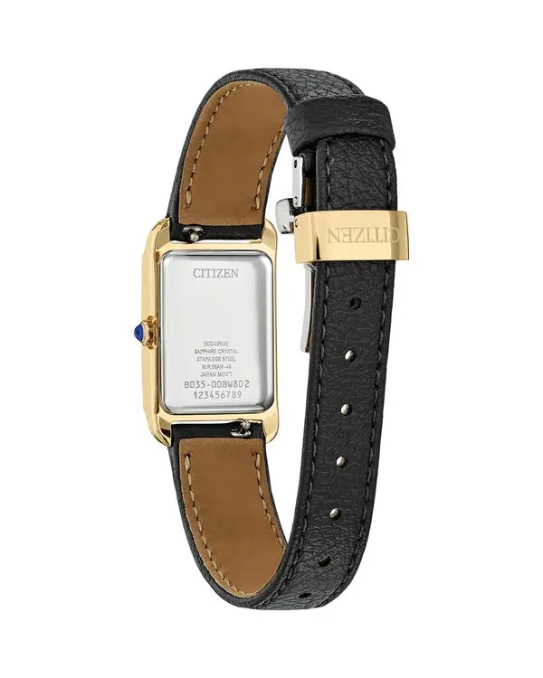 Citizen Eco Drive Classic Bianca Watch - White/black