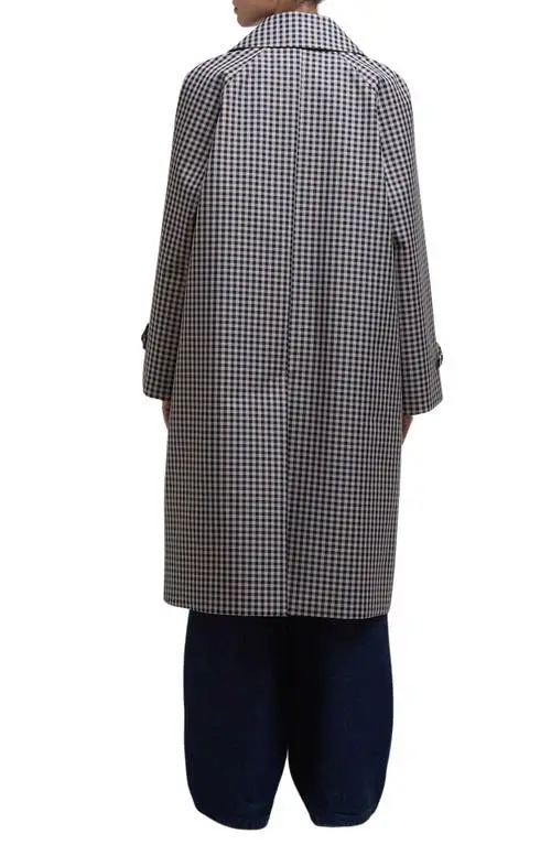 Barbour Nadine Checked Waterproof Car Coat